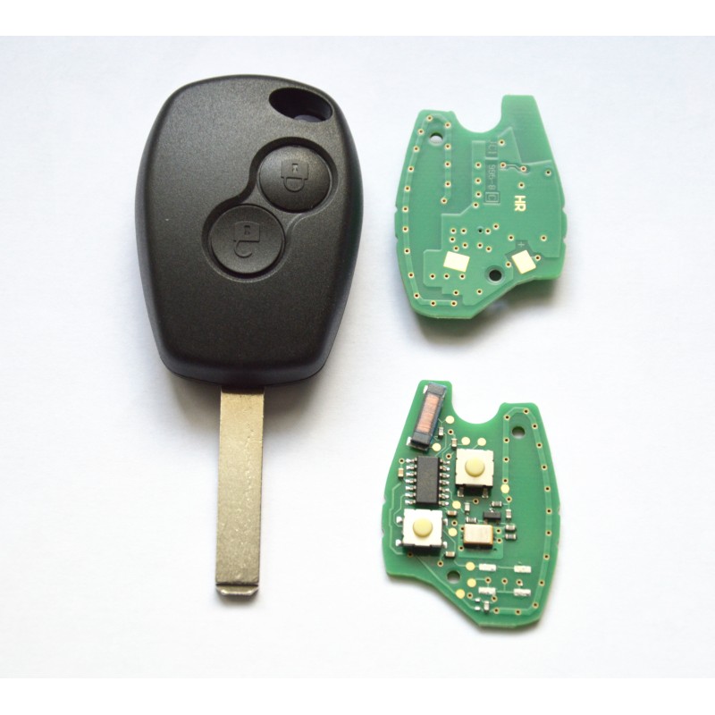 Remote control key with OEM circuit Renault Clio 3 Modus Kangoo 77012...